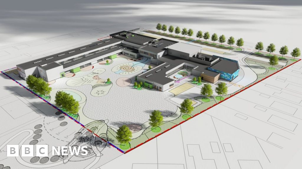 Work on new £17.5m Grangemouth secondary school to begin - BBC News
