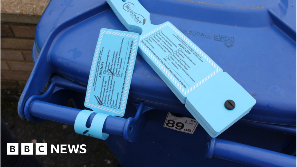 West Lindsey District Council criticised over recycling 'reminder' tags ...