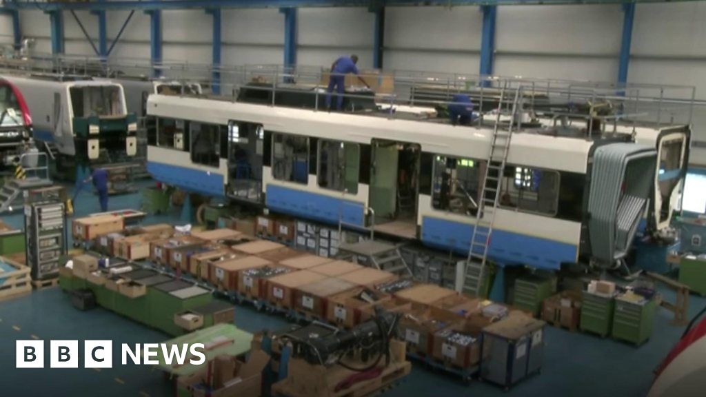 New Greater Anglia trains for East Anglia routes unveiled - BBC News