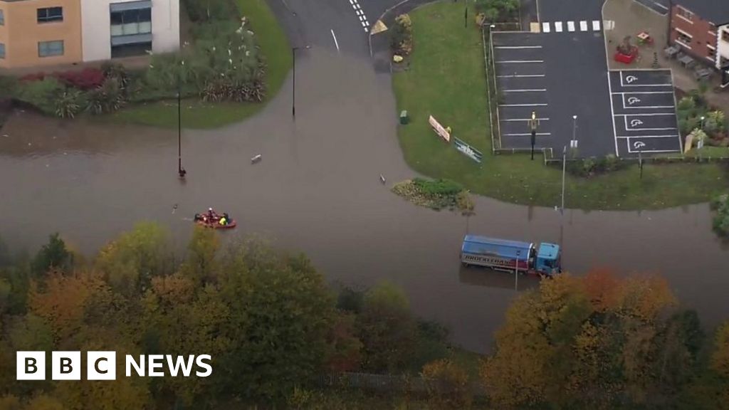 South Yorkshire hit by severe flooding after a month's worth of rain ...