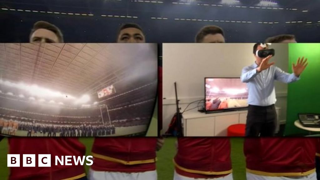 Virtual reality: Watching sport in 360 degrees from your sofa - BBC News