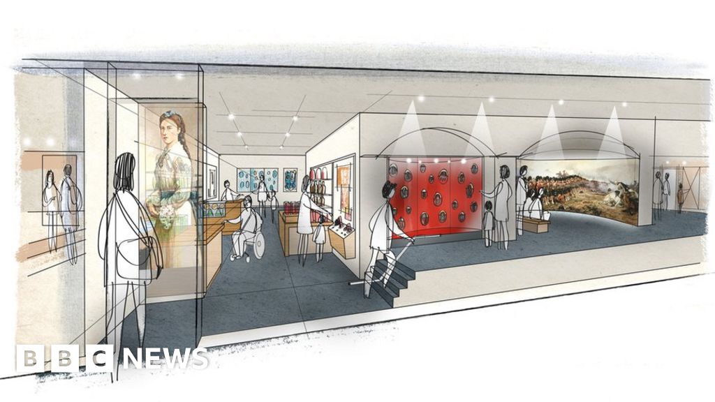Regimental museum's transformation plan marches on - BBC News