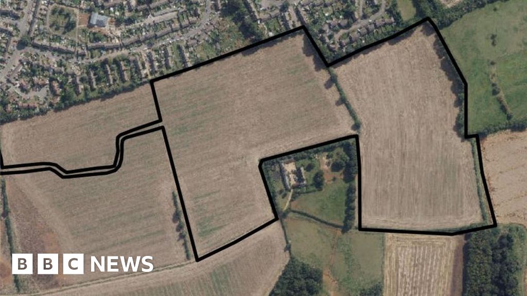 Decision due for 250 homes on greenfield land - BBC News