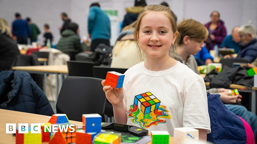 Rubik's cubes: 'Once I picked it up, I couldn't put it down'