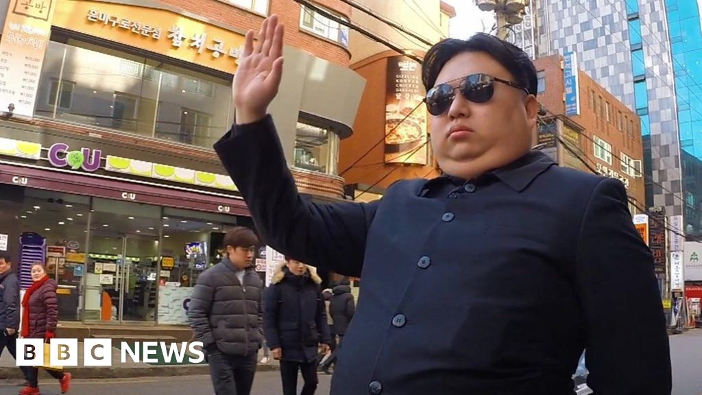 'Rocket Man' lands in Seoul