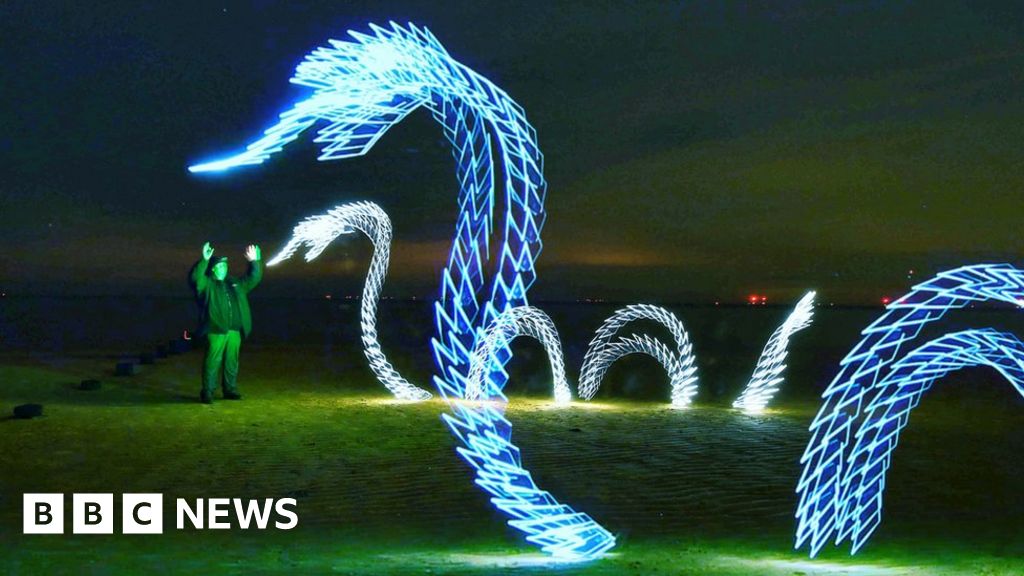 The Essex Serpent: Light artist's nod to book and Apple TV+ series ...