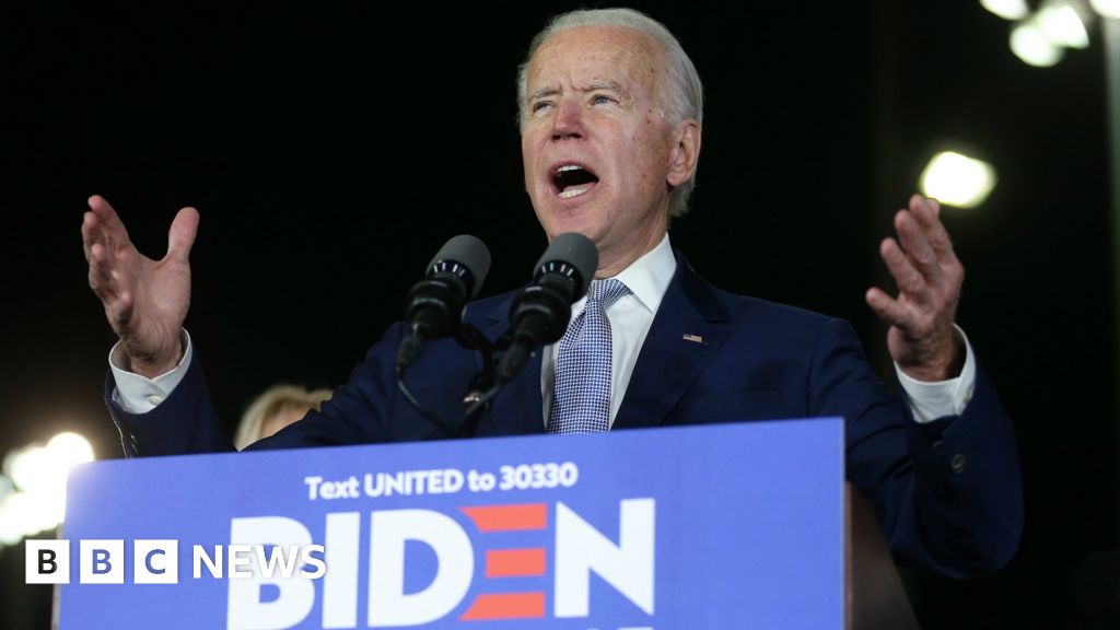 Super Tuesday: Biden seals comeback with string of victories - BBC News
