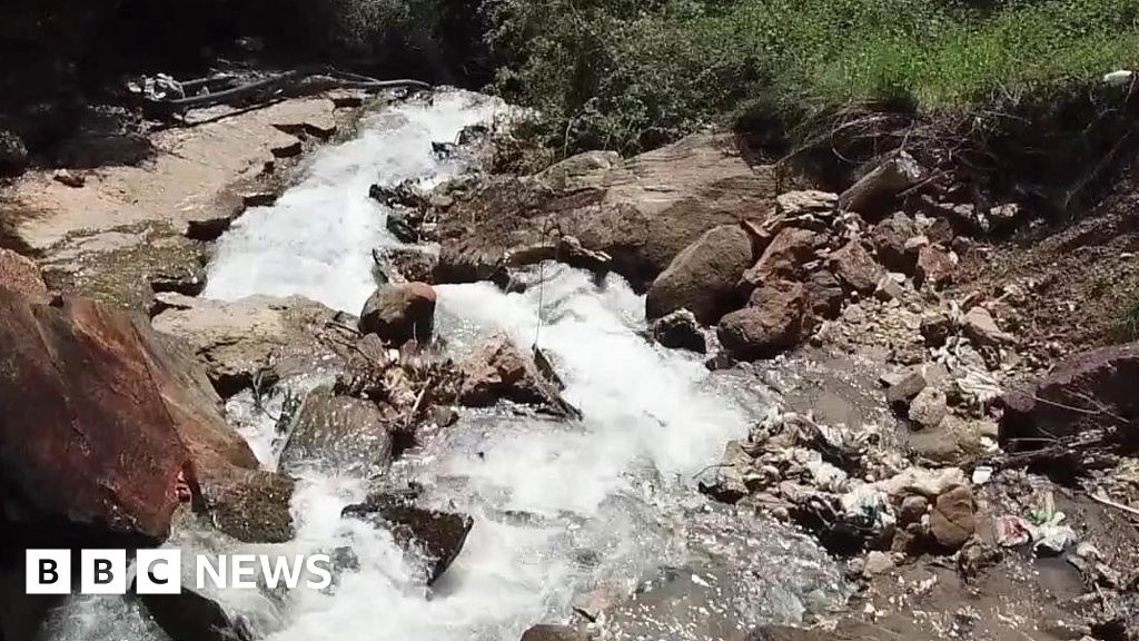 Water so toxic 'it could burn your eyes'