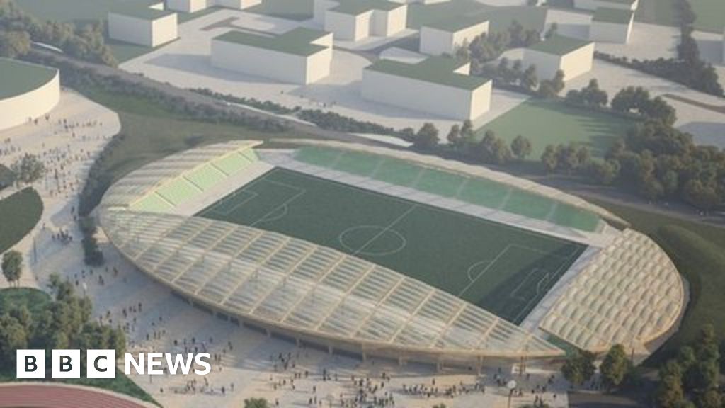Forest Green Rovers 'Eco Park' stadium designs down to two - BBC News