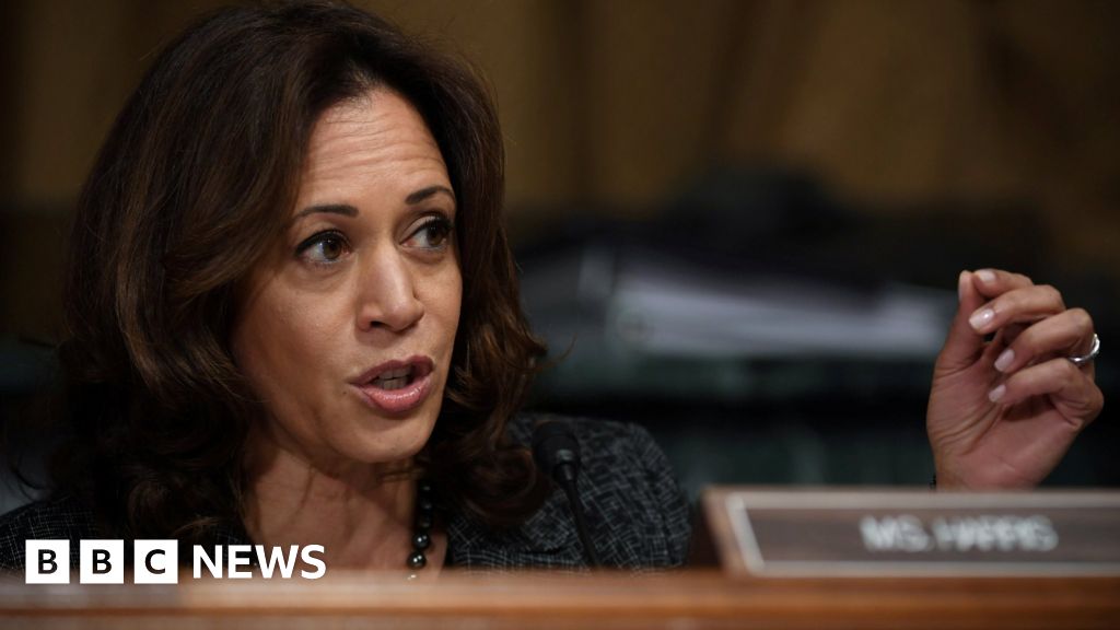 Democrat Kamala Harris announces presidential run - BBC News