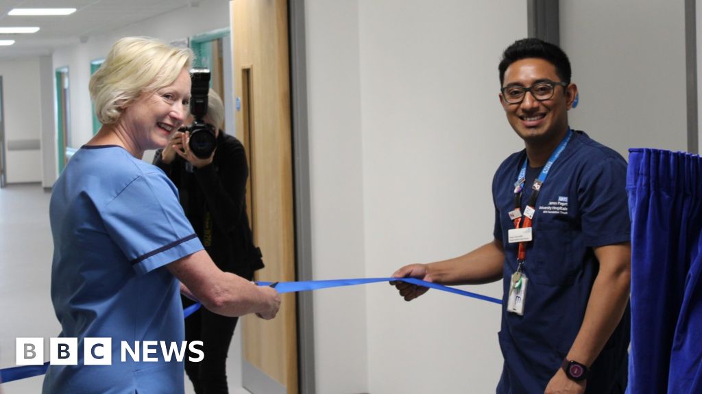 James Paget University Hospital opens £15m 'concept ward' - BBC News