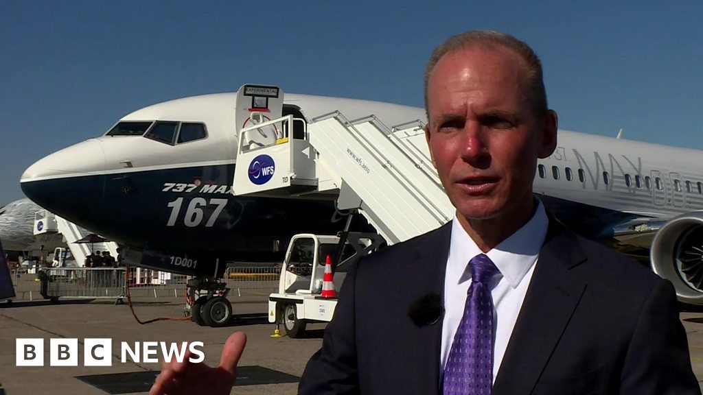 Boeing boss: We see long term growth in market - BBC News