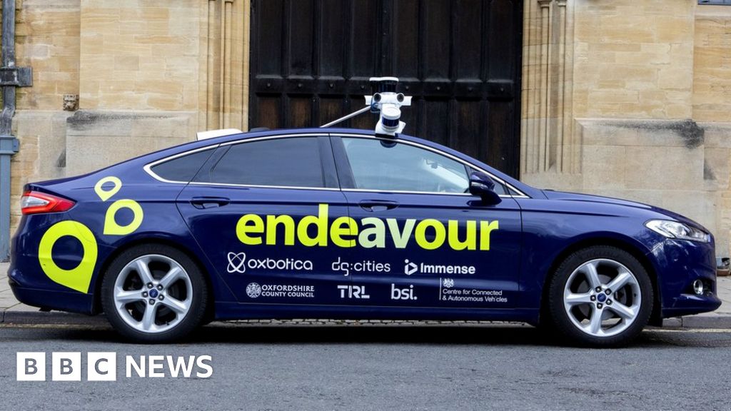 Self-driving car tests begin on Oxford's roads