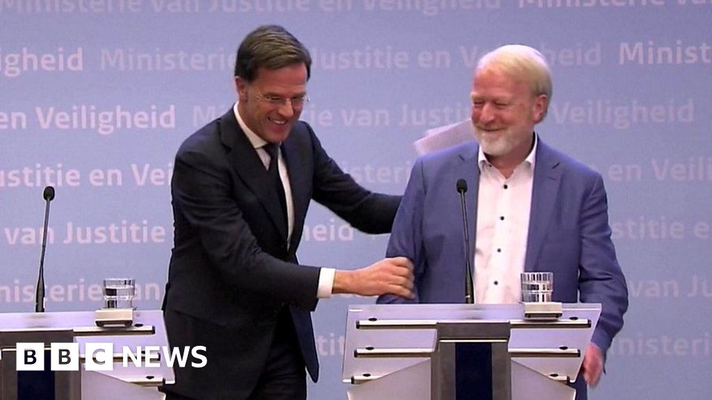 Coronavirus: Dutch PM tells nation not to shake hands – then does - BBC ...
