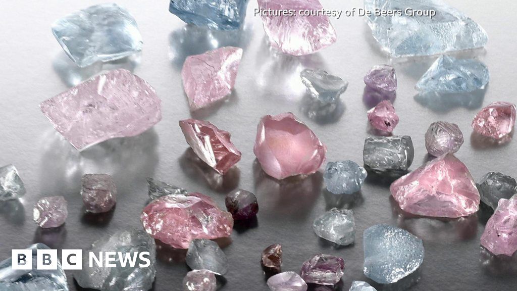Mining diamonds in Botswana - BBC News