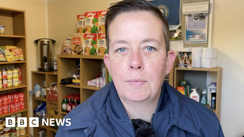 Millwall FC food bank: 'People think we don't care but we do' - BBC News