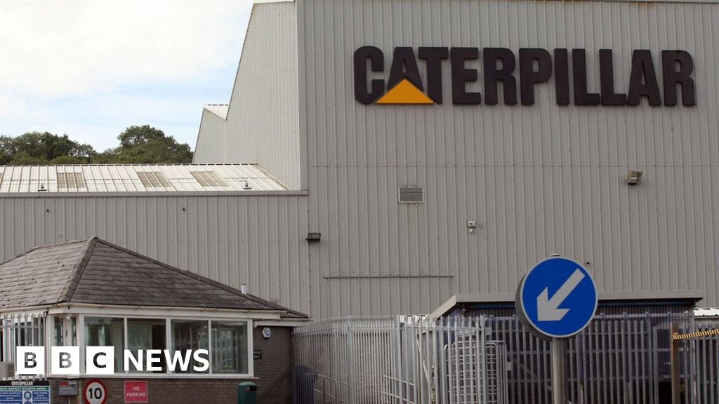 Caterpillar workers set for major jobs announcement - BBC News