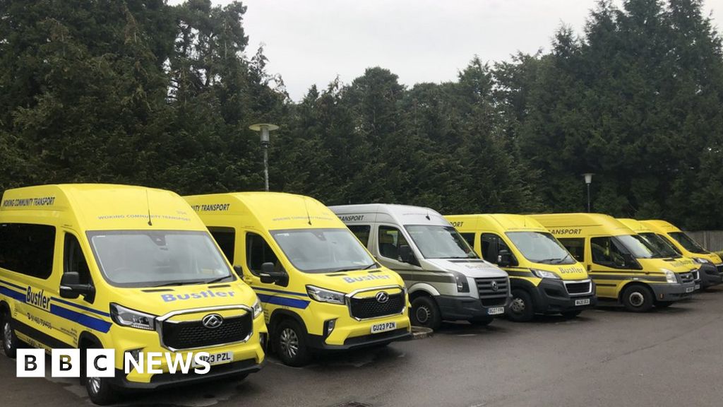 Woking community bus service 'at real risk' due to council funding cuts ...