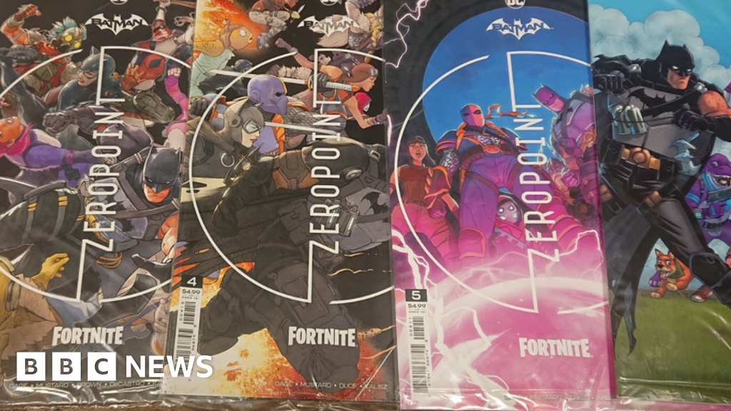 Covid: Leeds OK Comics sales down as workers stay home - BBC News