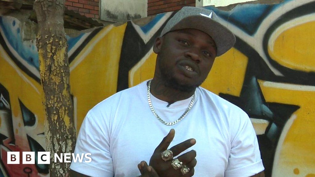 Khaligraph Jones: Kenyan hip hop artist on struggles and success - BBC News
