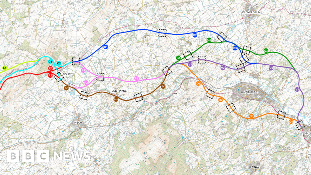 'Major challenge' for A96 dual carriageway plans - BBC News