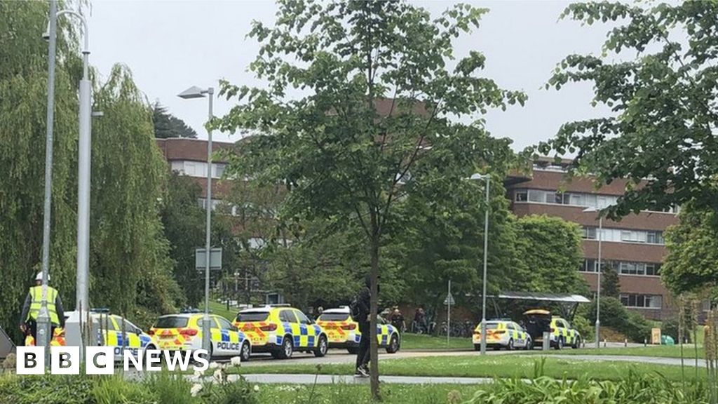 Exeter University: Arrest after students threatened with fake gun - BBC ...