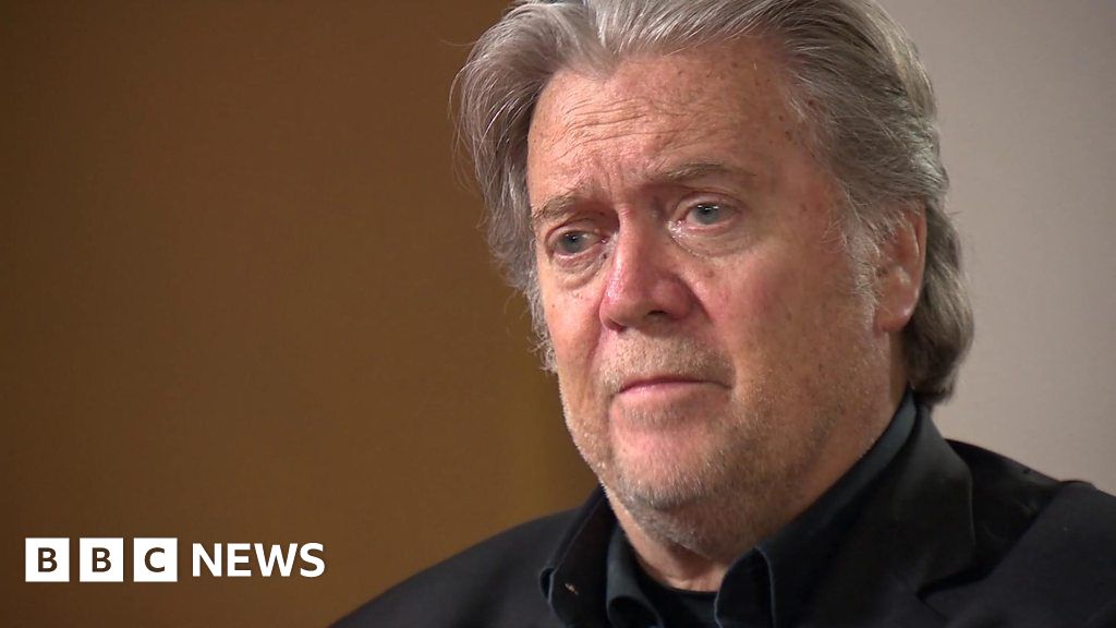 Steve Bannon: Martin Luther King would be proud of Trump - BBC News