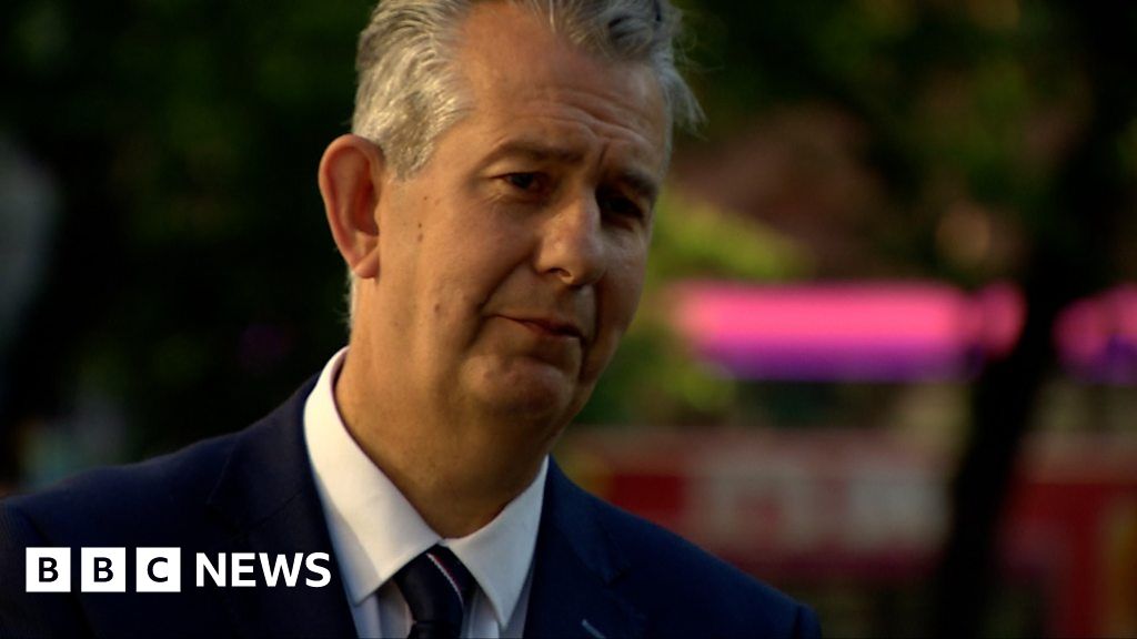 Edwin Poots: 'I will dust myself down and pick myself up' - BBC News