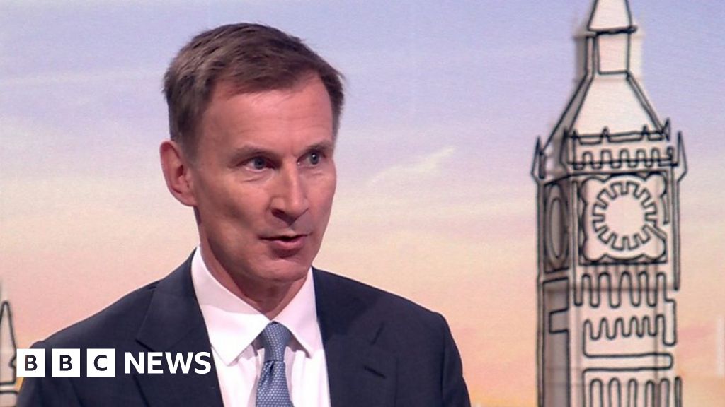 Jeremy Hunt on potential tax cuts: 'We will be responsible'