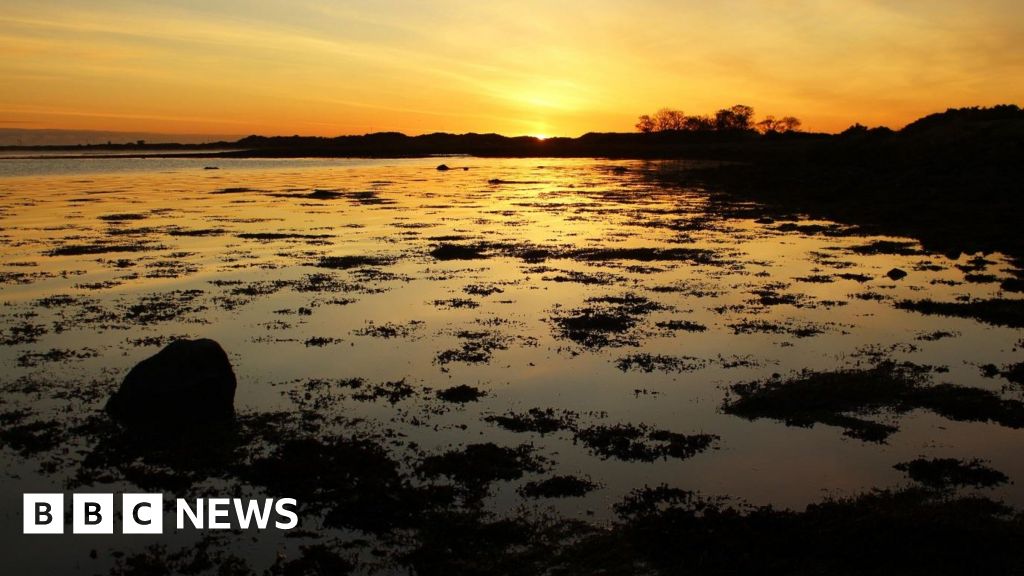 In pictures: Spectacular Scottish sunrise - BBC News