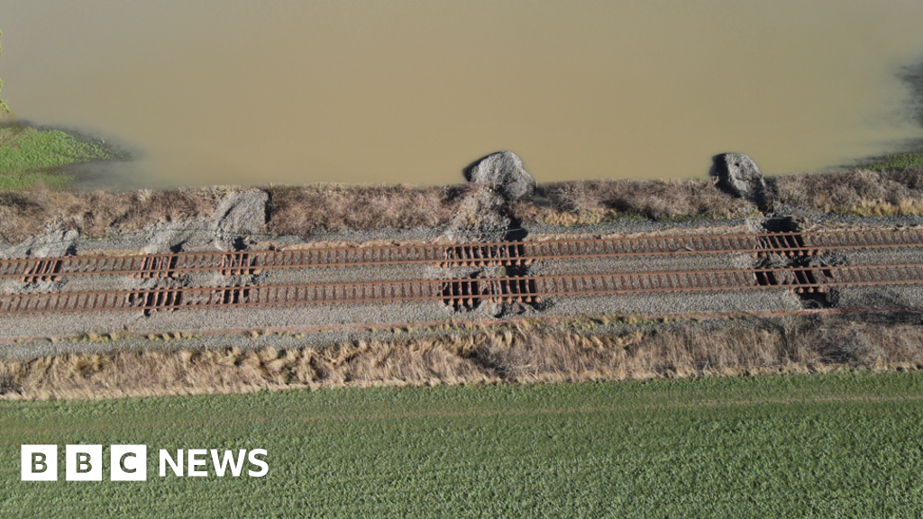 Cambrian Line rail services to restart after flood repairs - BBC News