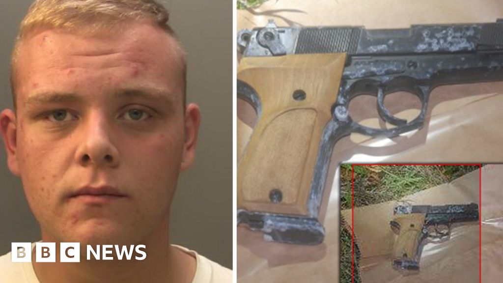 Abersychan airgun road rage attacker Lewis Sims jailed - BBC News