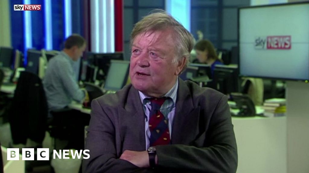 Ken Clarke Recorded Criticising Tory Hopefuls Bbc News