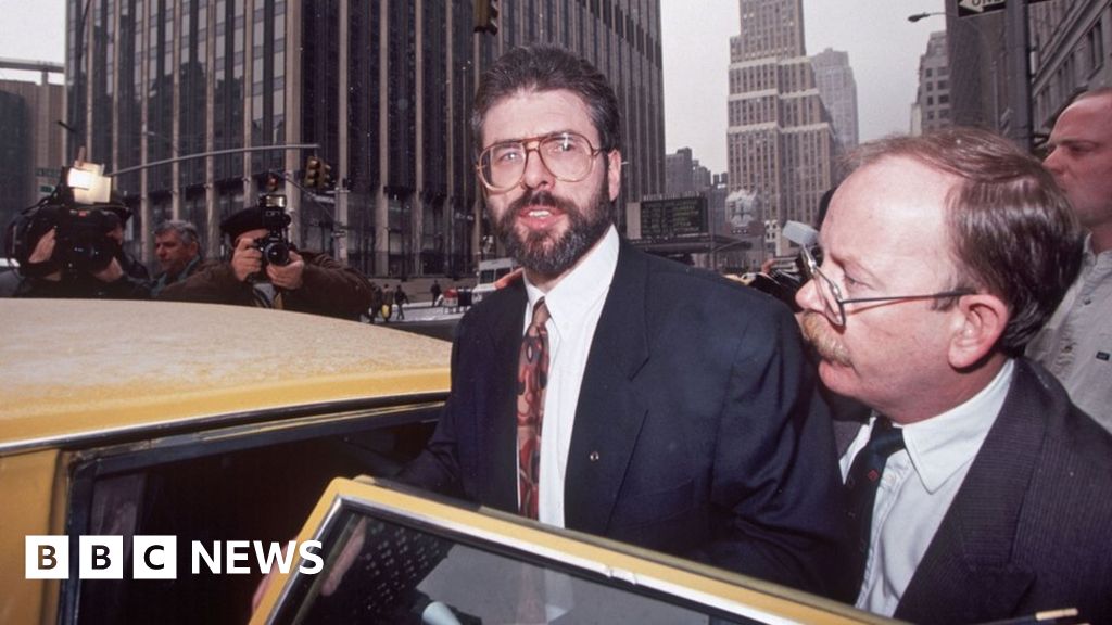 State papers: Gerry Adams' travel visa sparks friction between UK and ...