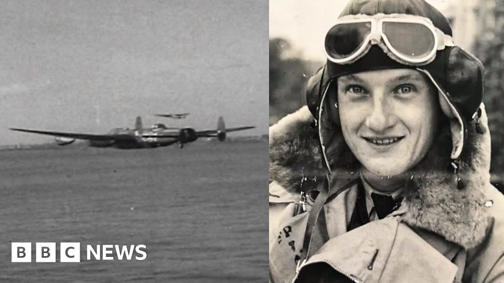 Stevie Stevens: New audience for Norfolk Lancaster bomber pilot - BBC News