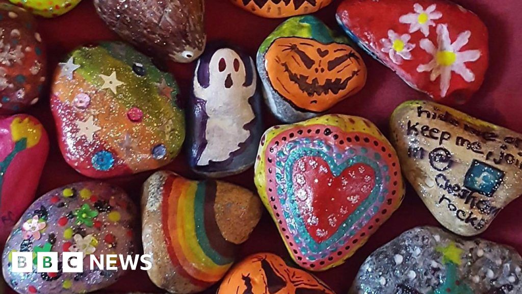How a stone hunting trend took off in the UK - BBC News