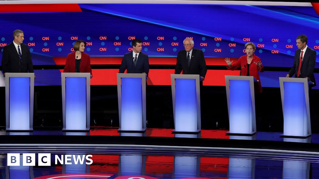 Democratic debates: Ten candidates over healthcare and immigration ...