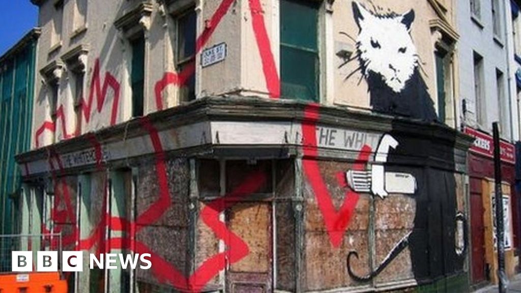 Banksy Liverpool murals sold for £3.2m to Qatari buyer - BBC News