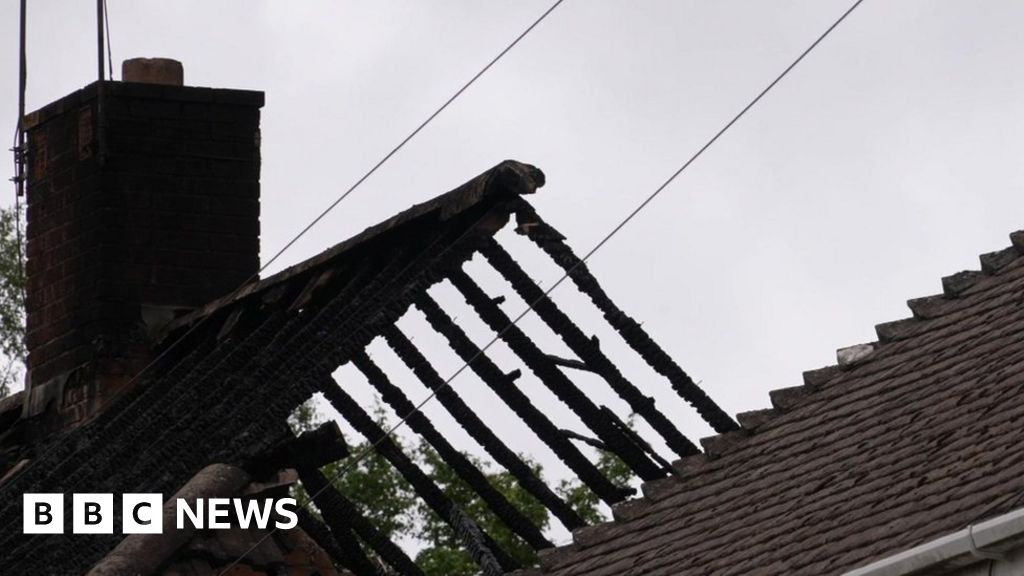 Cardiff: Man, 58, in hospital after house fire rescue - BBC News
