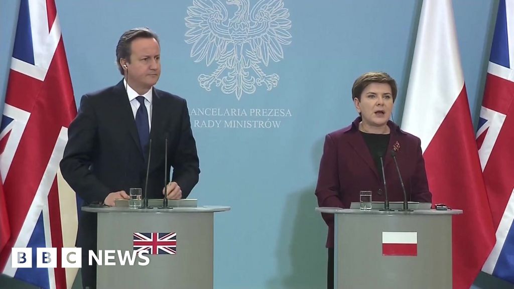 Poland and UK 'don't see eye-to-eye' on curbing benefits - BBC News
