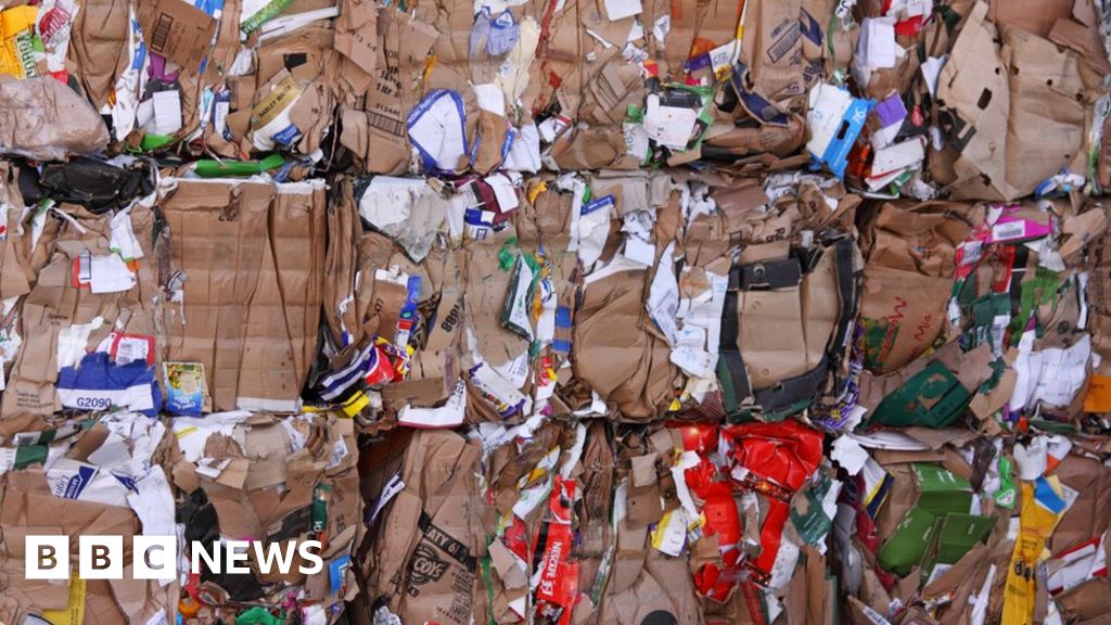 Rise in household waste being recycled in Scotland - BBC News