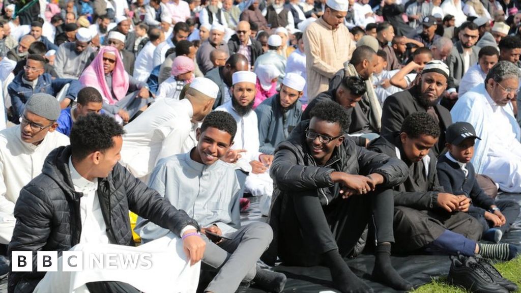 Record-breaking crowds at Europe's largest Eid celebration