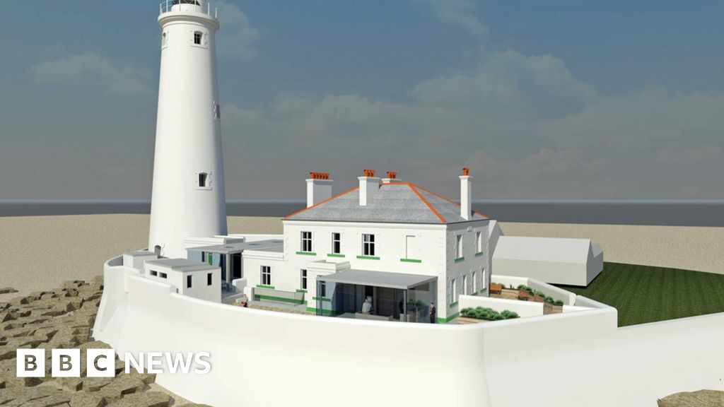St Mary's Lighthouse new £2m revamp plans unveiled - BBC News