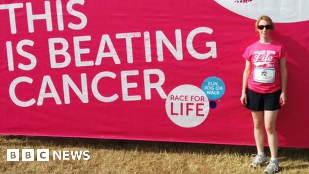 Woman finishes third 10k in year after rare cancer