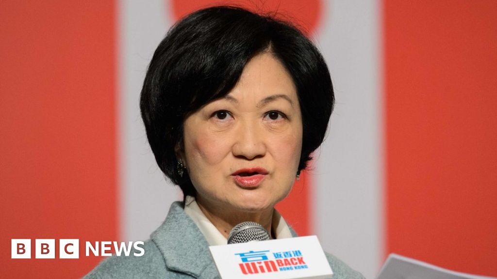 Regina Ip: The 'Iron Lady' who wants to lead Hong Kong - BBC News