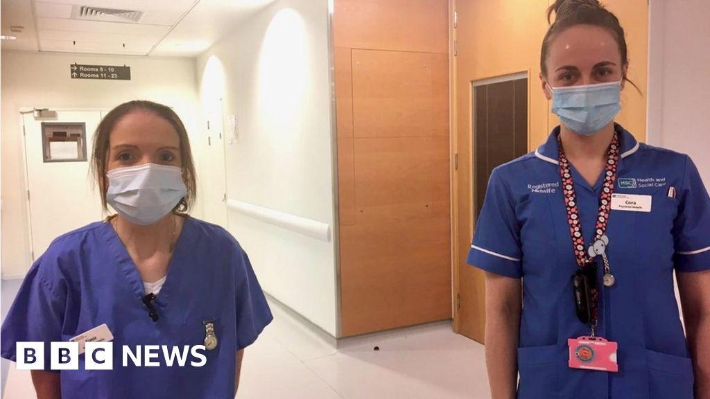 Covid-19: 'My first Christmas working on the NHS front line' - BBC News