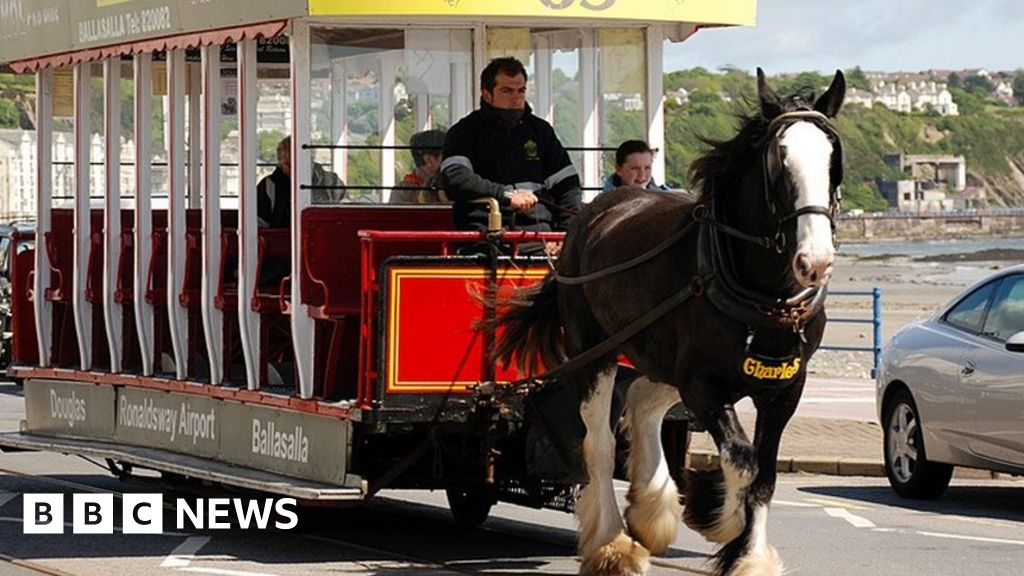 Tynwald backs two-year plan to save Manx horse-drawn trams - BBC News