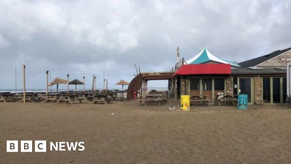 The Watering Hole building expansion work starts - BBC News