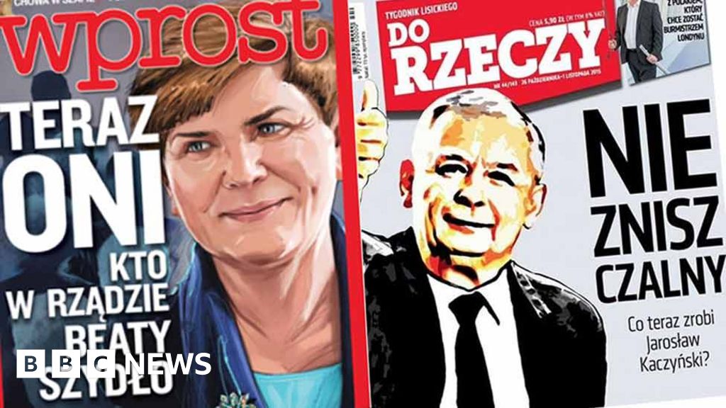 Poland elections: Conservative swing grips media - BBC News