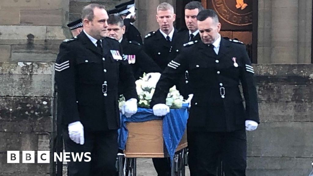 Funeral held for police officer Dean Morrison - BBC News